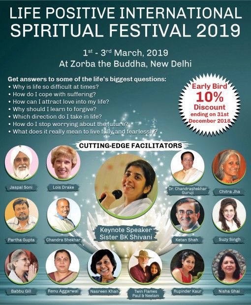 Life Positive International Spiritual Festival 2019
