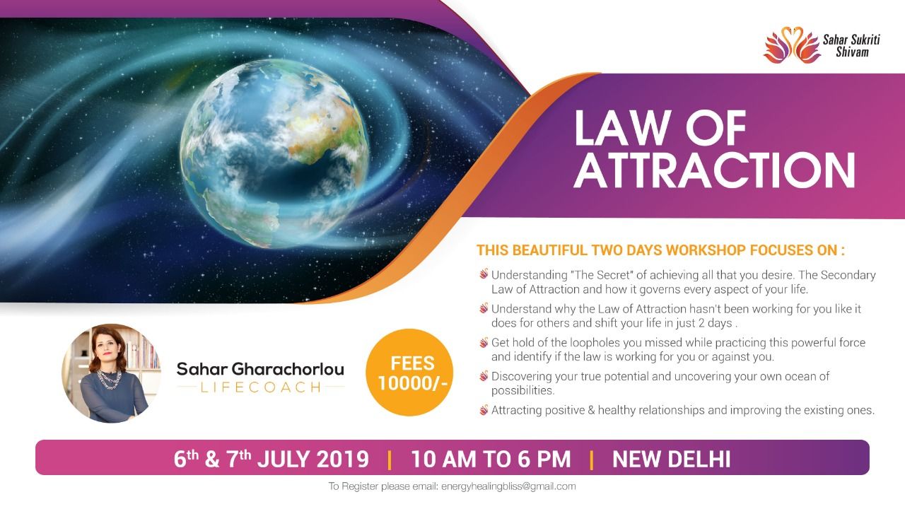 Law of Attraction Workshop | Life Positive Law of Attraction Workshop | Life Positive
